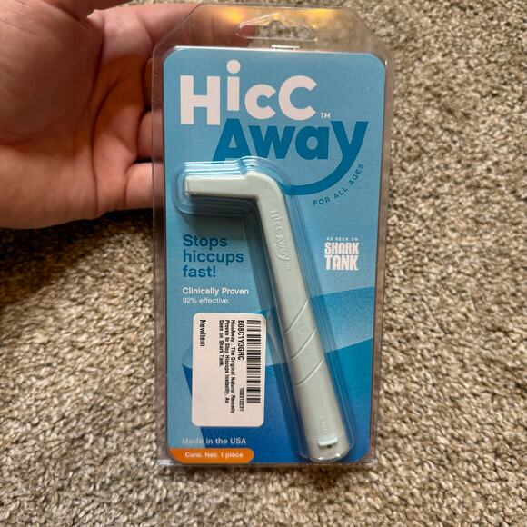 HiccAway | Grooming | Hiccaway Hiccup Straw Stops Hiccups Fast ...